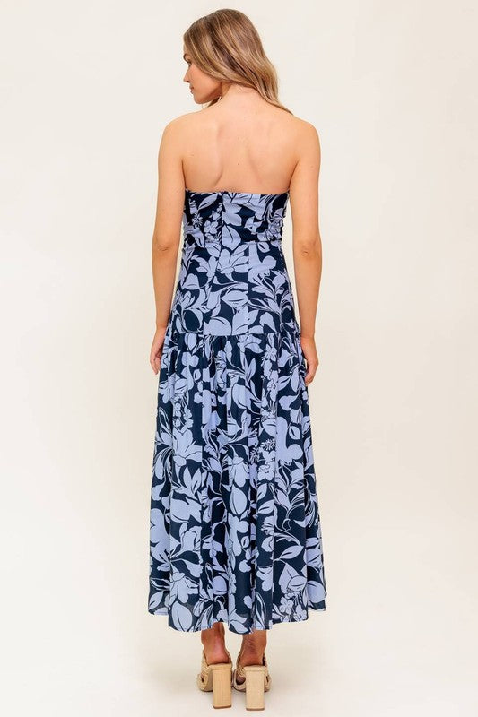 Lila Dress, Blue – Posh & P Boutique
