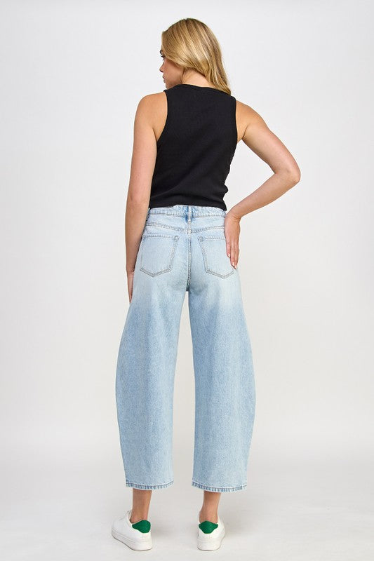 Emmy Barrel Jeans – Posh & P Boutique